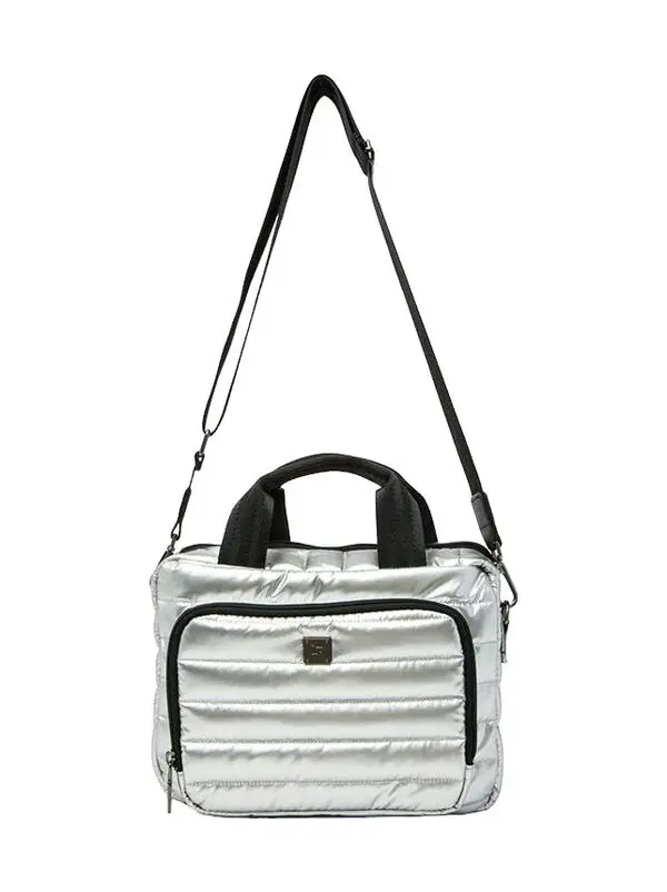 THINK ROYLN Stowaway Travel Bag - Pearl Silver