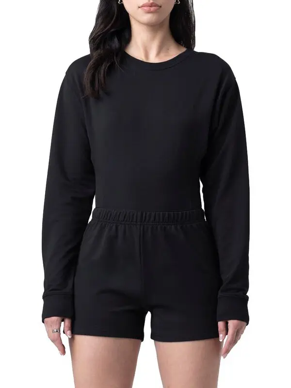 FLORENCE BY MILLS Oversized Bodysuit - Black