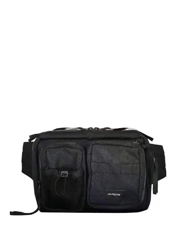 ISO.POETISM Logo-patch Belt Bag - Black