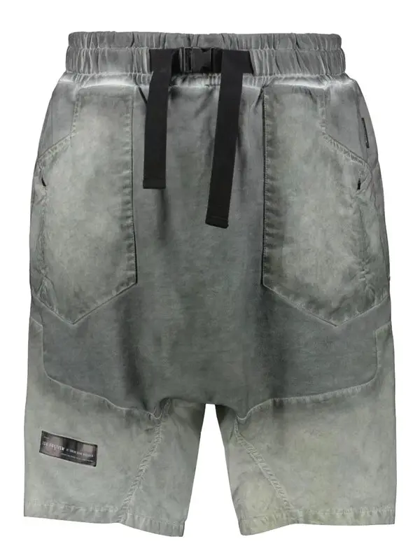 ISO.POETISM Panelled Shorts - Grey