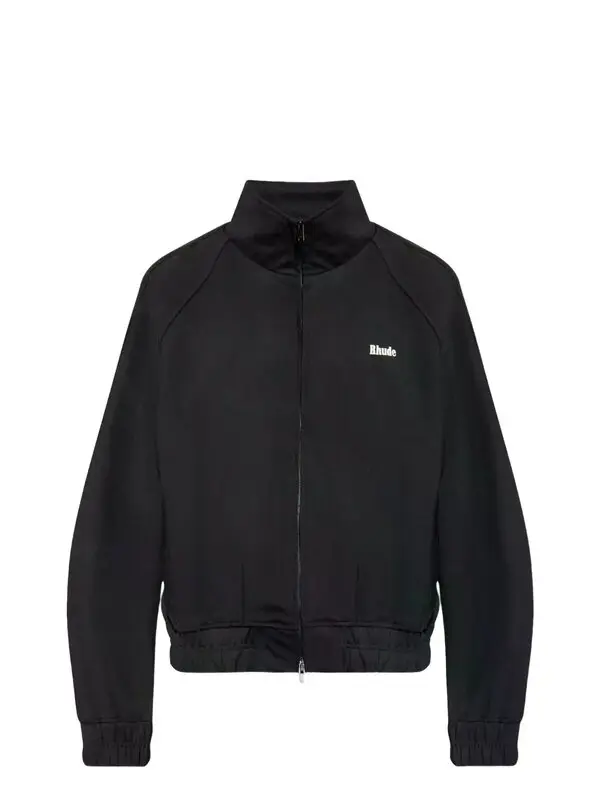 Rhude Logo-embroidered Sweatshirt - Black