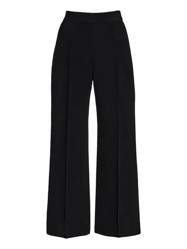 HIGH SPORT Slinky Kick Cropped Pants - Black