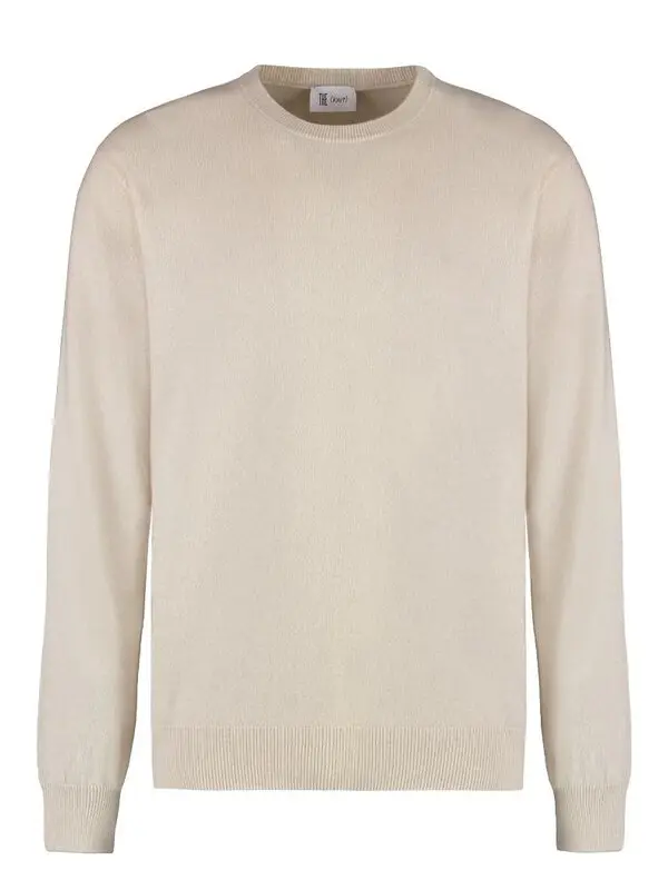 THE (ALPHABET) Wool And Cashmere Sweater - Beige