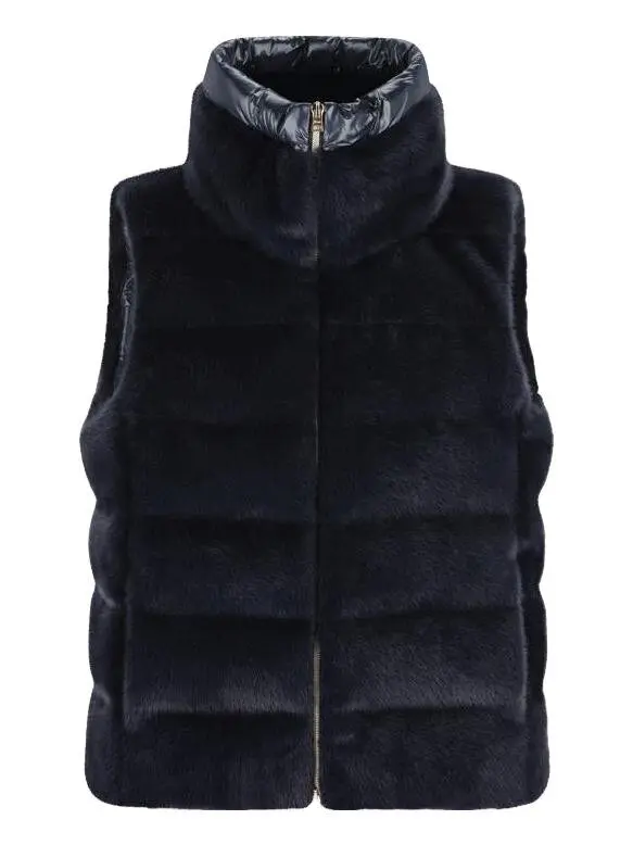 Herno Padded Vest - Blue