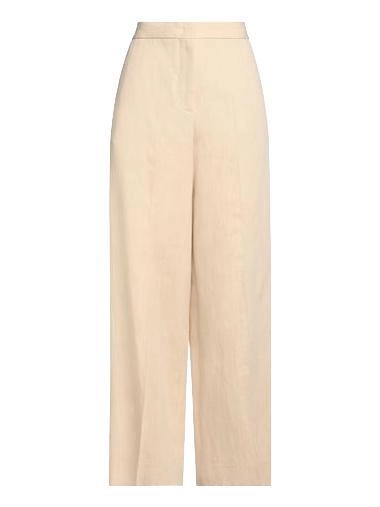 Fabiana Filippi Wide-leg Linen Blend Pants - Sand