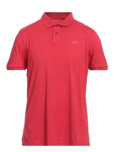 Sundek Polo Shirt Size Cotton - Red