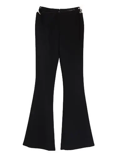 Dsquared2 Flared Embellished Pants - Black