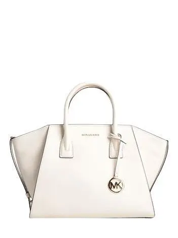 Michael Kors Leather Tote Bag - White