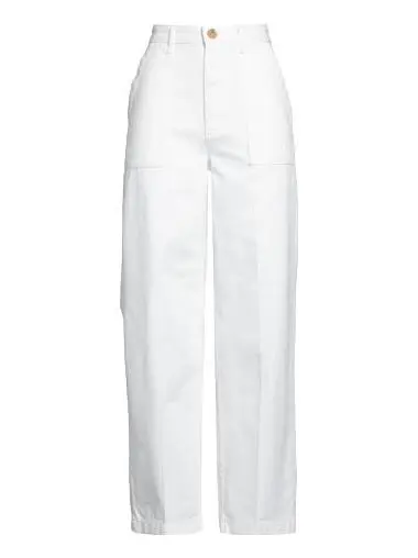 Sandro Cotton Straight-leg Jeans - White