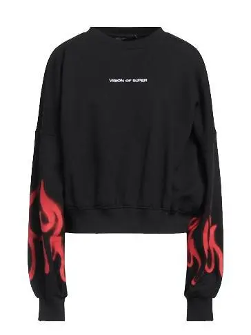 VISION OF SUPER Printed Sweatshirt - Black