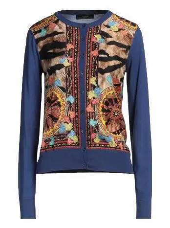Dolce & Gabbana Multicolor Cardigan - Blue