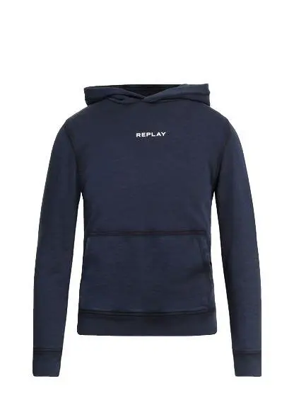 REPLAY Cotton Sweatshirt - Blue