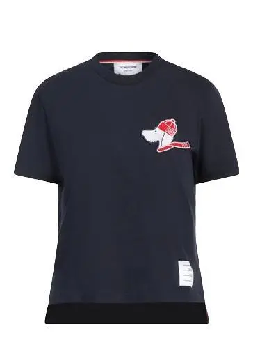Thom Browne Appliquéd T-shirt - Navy