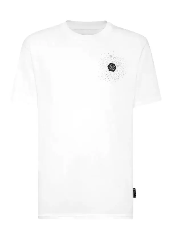 Philipp Plein Strass T-shirt - White