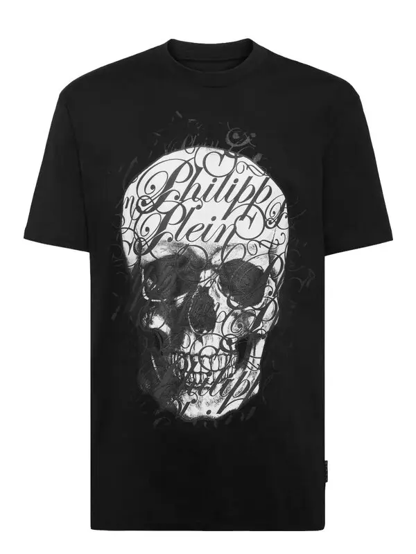 Philipp Plein Coursive T-shirt - Black