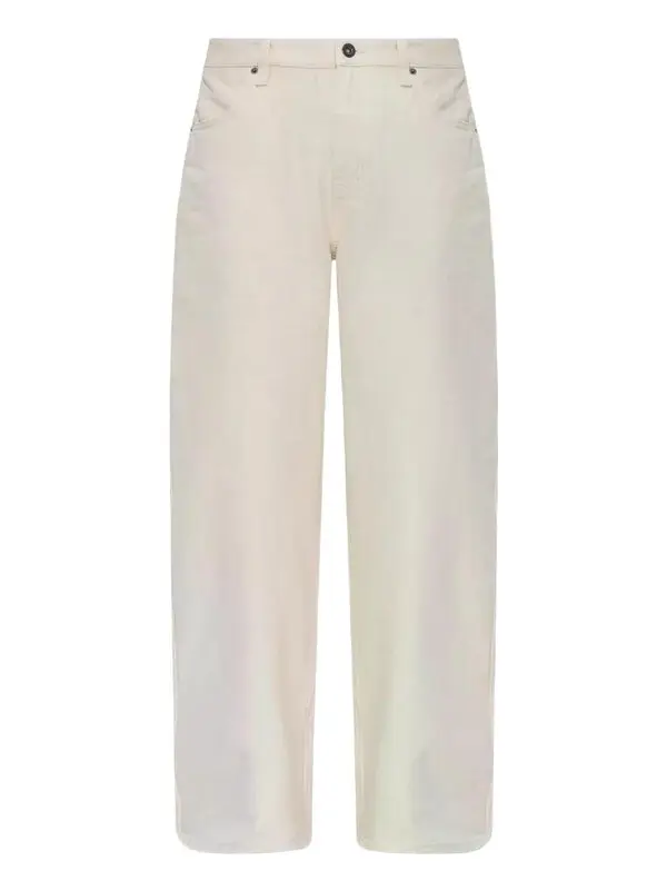 SELF-PORTRAIT Tapered-leg Jeans - White
