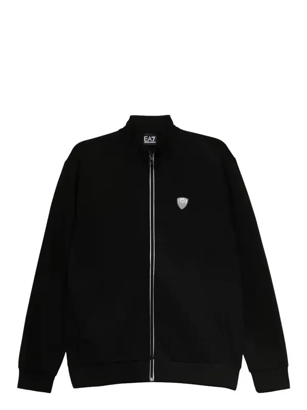 Emporio Armani Zip-up Jacket - Black