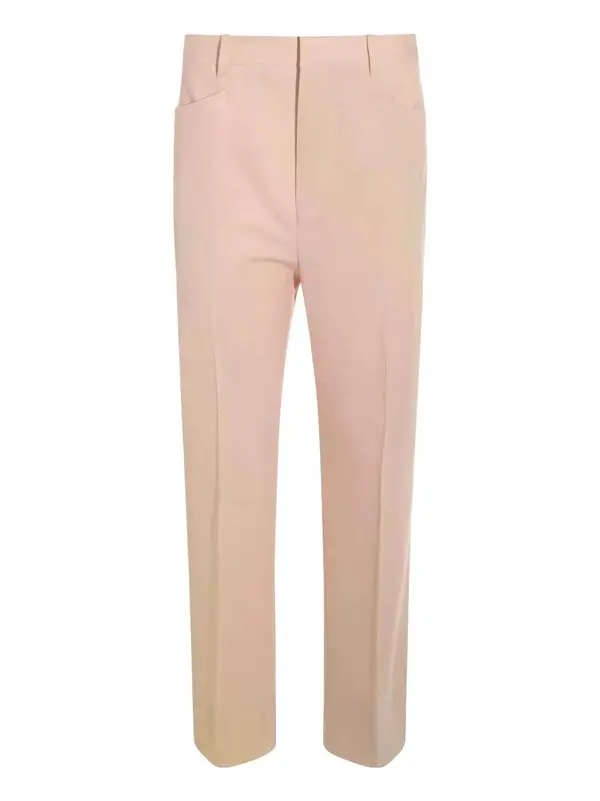 TOM FORD Pressed-crease Trousers - Neutrals
