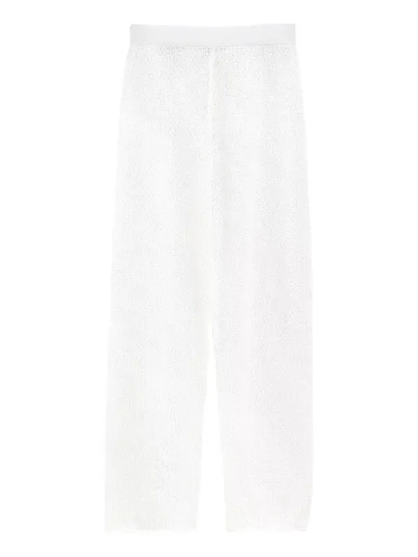 LAUREN MANOOGIAN Cotton Trousers - White