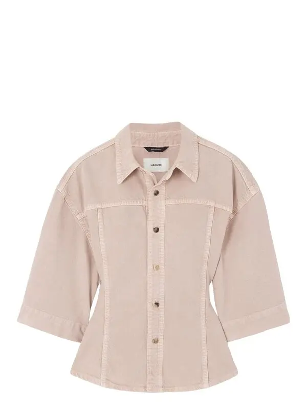 HAIKURE Lilas Denim Shirt - Pink