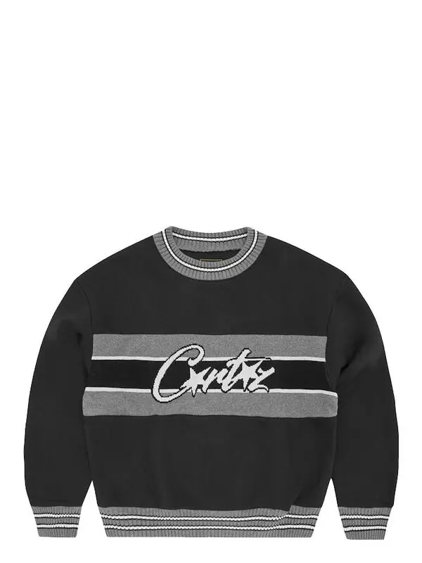 CORTEIZ Uni Crew Sweater - Black