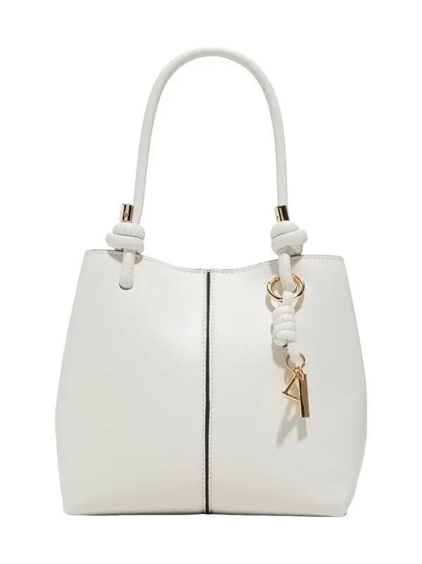 Aldo Evie Lilyy Faux Leather Satchel - White