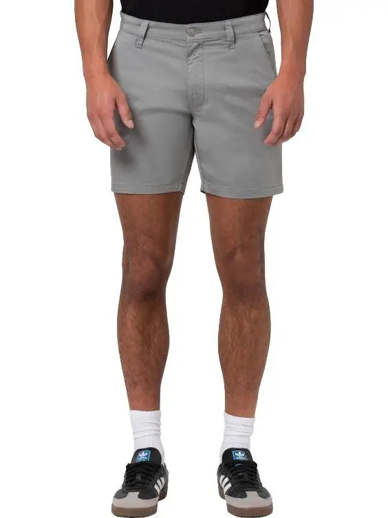 MAVI Nate Flat Front Chino Shorts - Monument Gray City Smart