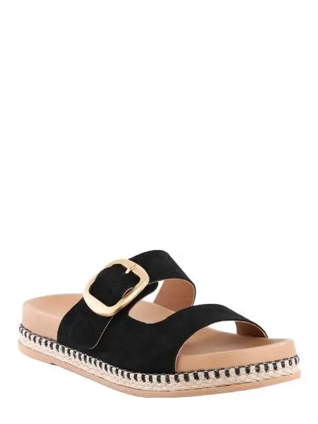 Seychelles Getaway Slide Sandal - Black