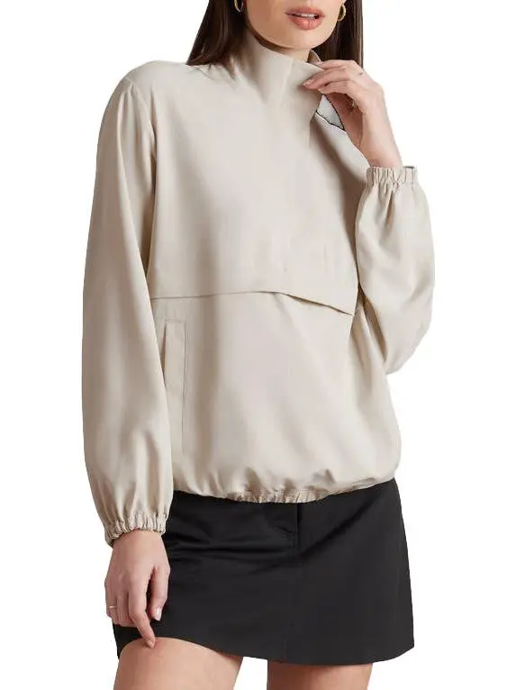 RHONE Mirage Pullover Jacket - Sand
