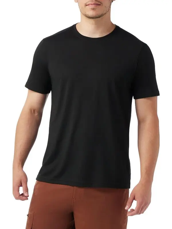 Smartwool Active Performance Wool Blend T-shirt - Black