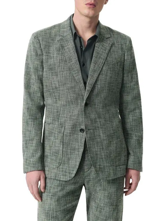 Rag & Bone Butler Classic Fit Sport Coat - Navy Multi