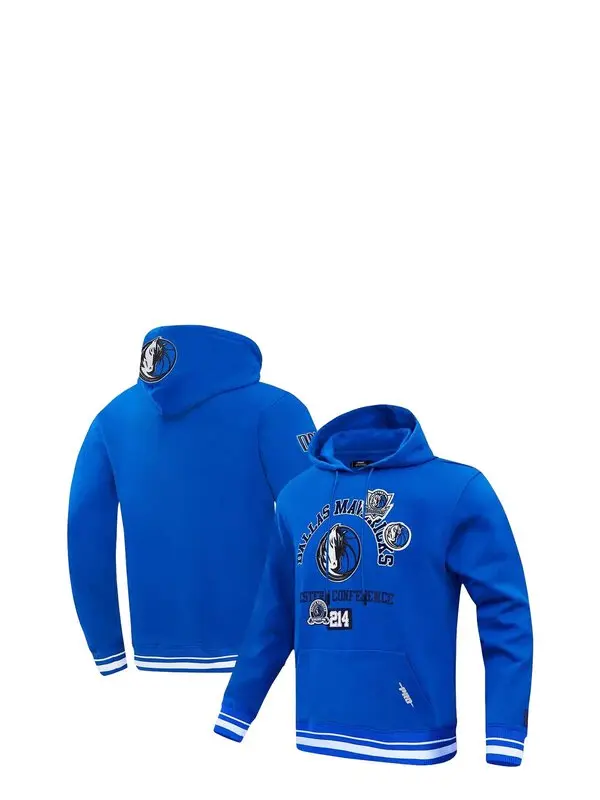 PRO STANDARD Dallas Mavericks Area Code Pullover Hoodie - Blue