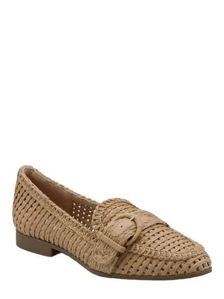 CHARLES DAVID Follies Raffia Loafer - Wheat