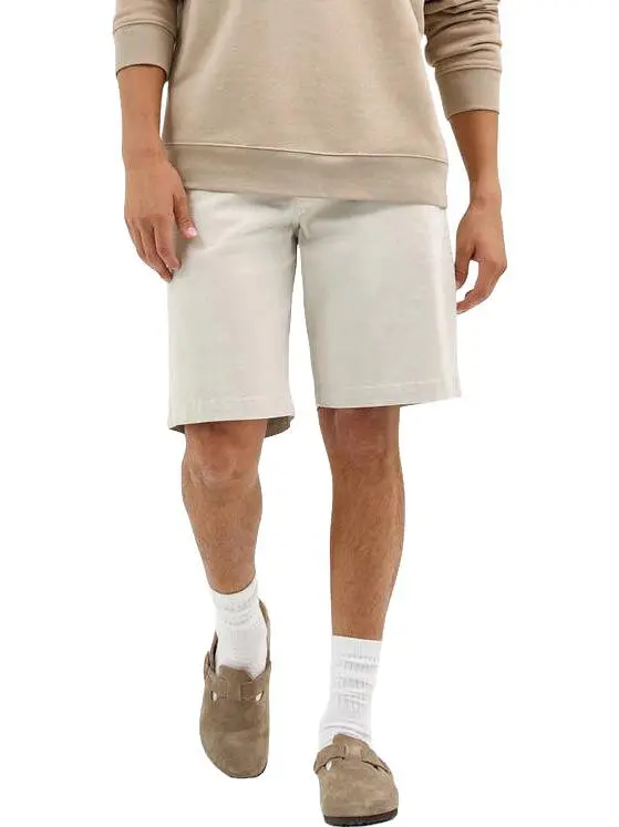 Wrangler Casey Jones Stretch Cotton Twill Shorts - Pelican