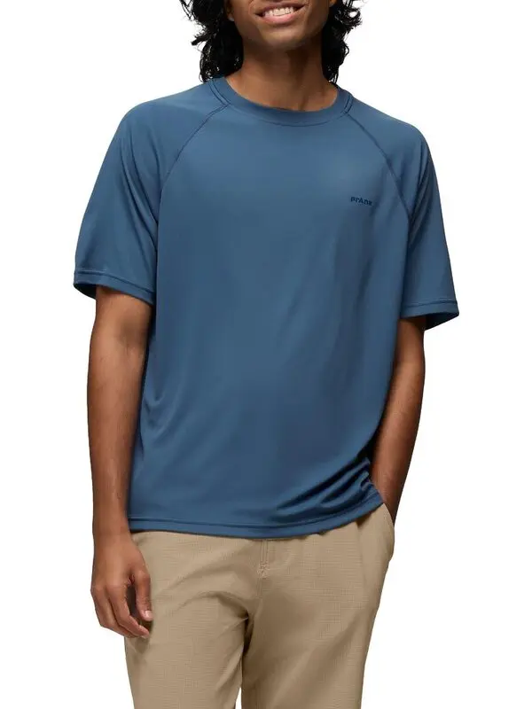 Prana Sol Shade T-shirt - Bluff Blue