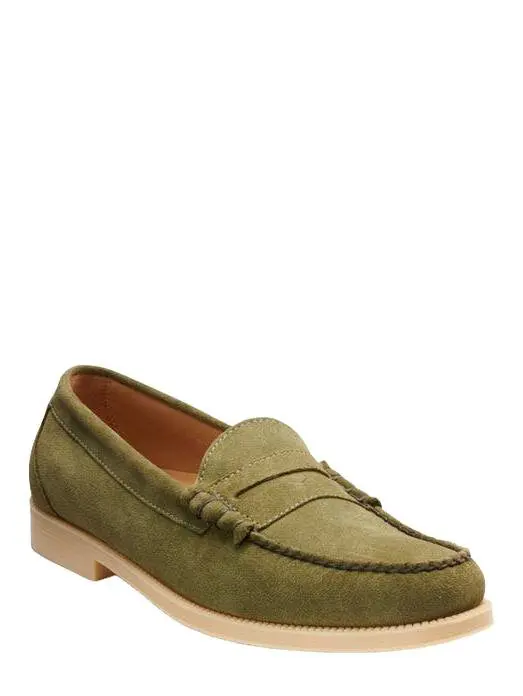 G.H.BASS Larson Easy Weejun Penny Loafer - Light Olive