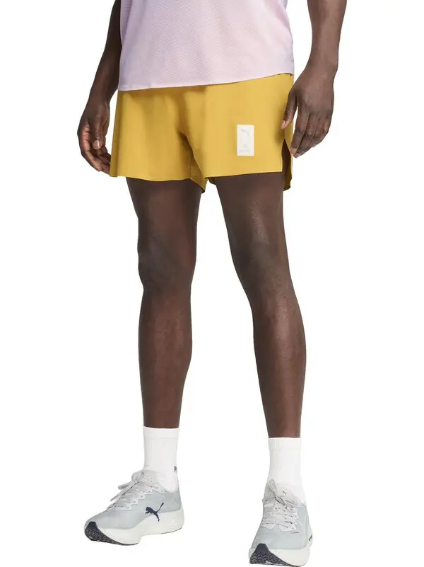 PUMA X Saysky Running Shorts - Yellow