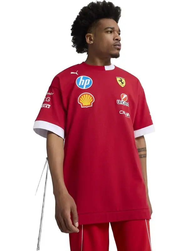 PUMA Scuderia Ferrari 2025 Replica Drivers T-shirt - Red