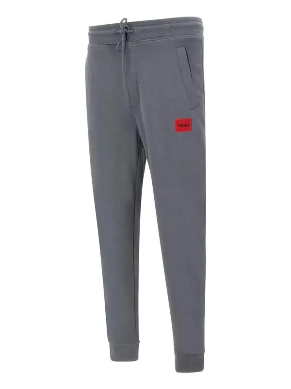Hugo Logo-patch Track Pants - Grey
