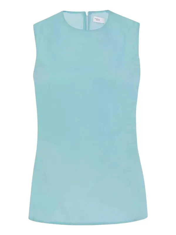 Rosetta Getty Crewneck Tank Top - Blue