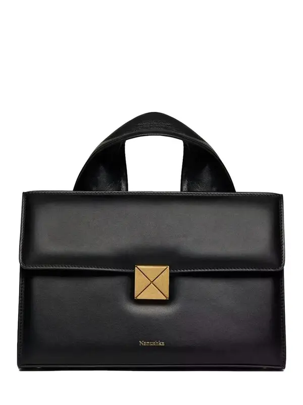 Nanushka Logo-print Tote - Black