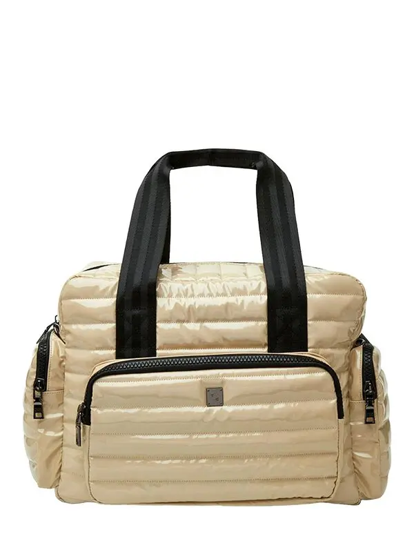 THINK ROYLN Voyager Travel Bag - Blonde Patent
