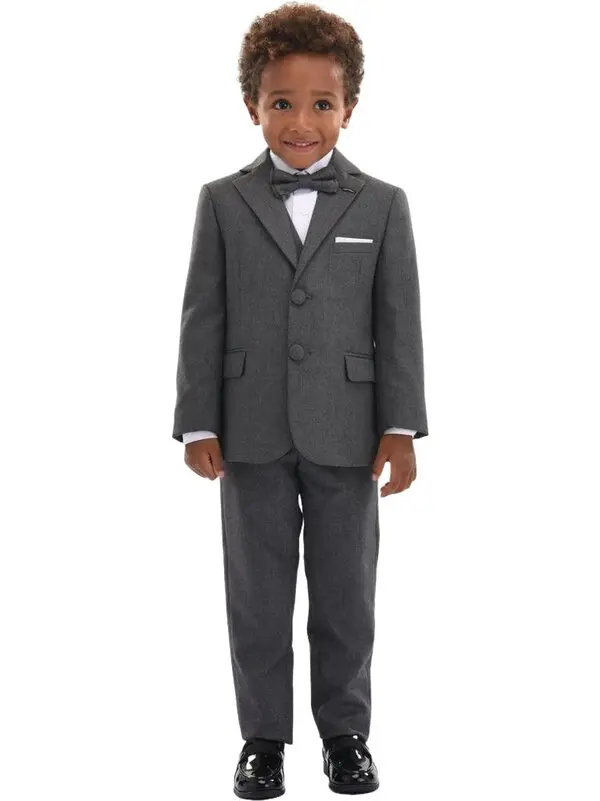 MOUSTACHE Peak Lapel Tuxedo - Gray