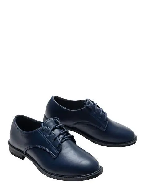 MOUSTACHE Derby Dress Shoes - Navy