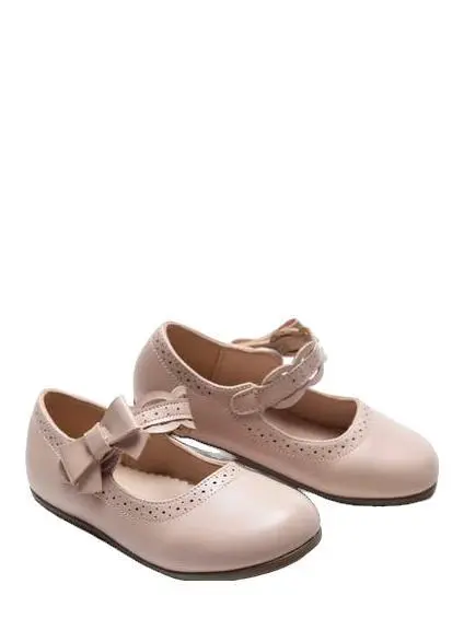 TULLEEN Ribbon Banded Flats - Pink