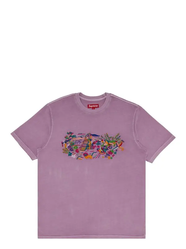 Supreme Machu Picchu Short-sleeve Top 'lavender - Purple