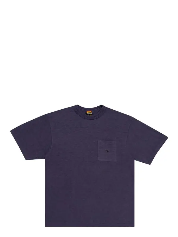 HUMAN MADE Pocket T-shirt 'navy - Blue