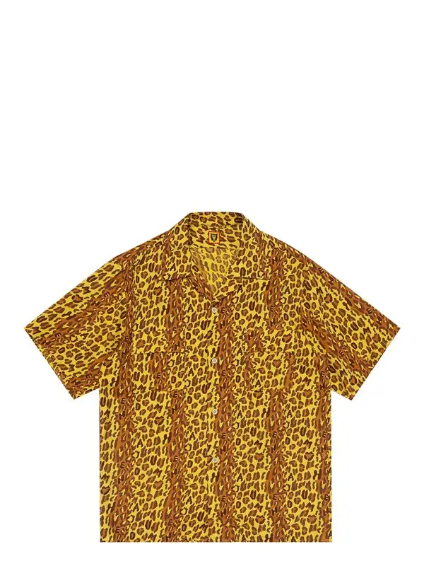 HUMAN MADE Leopard Aloha Shirt - Yellow