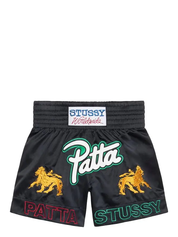 StÜssy X Patta Boxing Short - Black