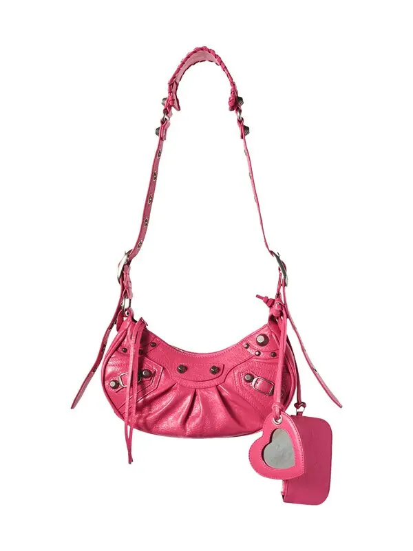 Balenciaga Le Cagole Shoulder Bag Xs - Pink